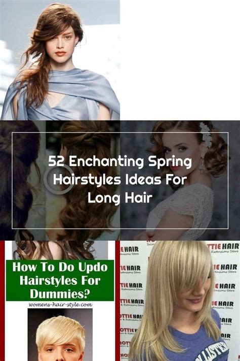 Spring Hairstyles Womens Hairstyles Updos Hair Extensions Long Hair