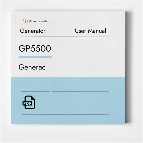 Generac Generator Gp5500 Manual Download