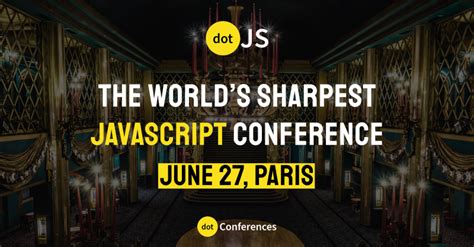 Thao Lipasti On Linkedin Dotjs The Worlds Sharpest Javascript Conference