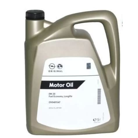 Motoröl GM Longlife 0W20 5L