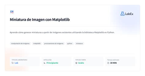 Generación De Miniaturas De Imagen Con Matplotlib Labex