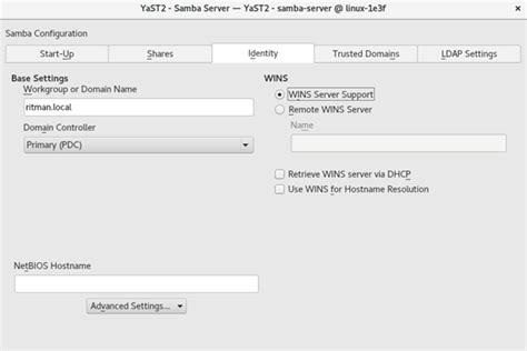 Configure Samba As A Domain Controller Page BrnDmp