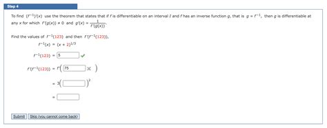 Solved To Find F X Use The Theorem That States That If Chegg