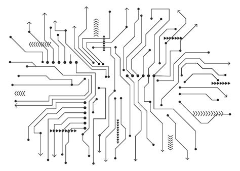 Premium Vector Circuit Board Pattern Technology Hardware Creative