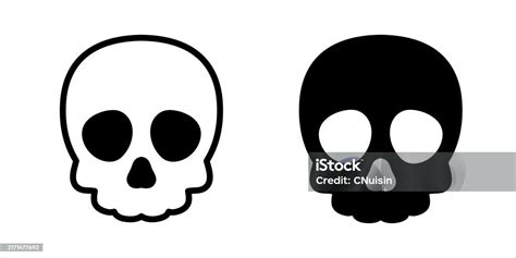 두개골 벡터 할로윈 Crossbones 아이콘 만화 캐릭터 낙서 로고 상징 일러스트 레이 션 디자인 클립 아트 절연 공포