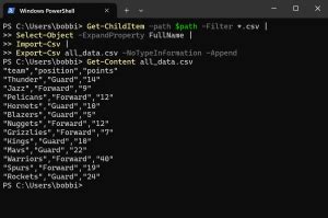 PowerShell How To Merge Multiple CSV Files Into One Collecting Wisdom