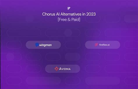 Chorus AI Alternatives In Free Paid