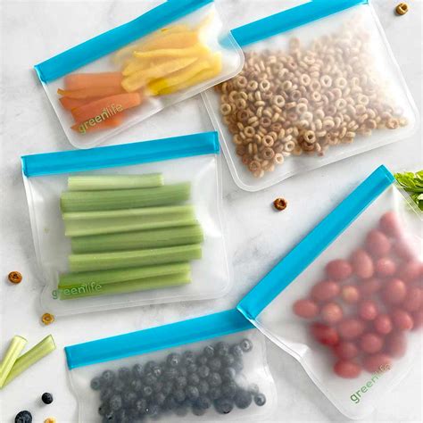 Reusable Silicone Food Storage Bags Sister Collective