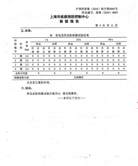 植物除臭剂第三方无毒无刺激检测报告 无锡蓝波化学品有限公司