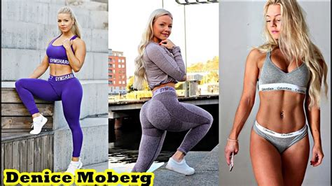 Denice Moberg Sexy Fitness Babe Total Body Workout And Daily Training