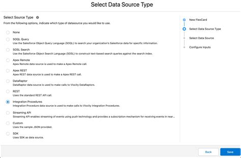 Meet The Data Source Wizard Salesforce Trailhead
