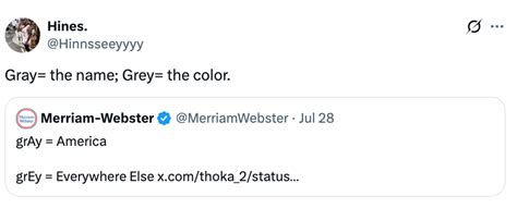 People Are Just Learning The Difference Between Grey And Gray From A Viral Tweet