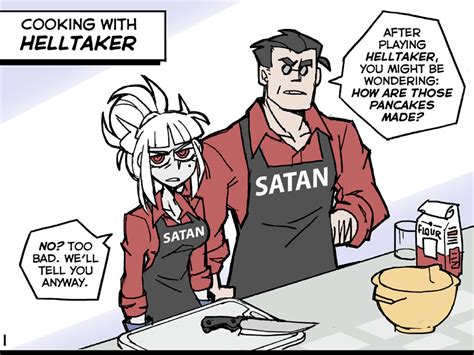 Lucifer And Helltaker Helltaker Drawn By Vanripper Danbooru