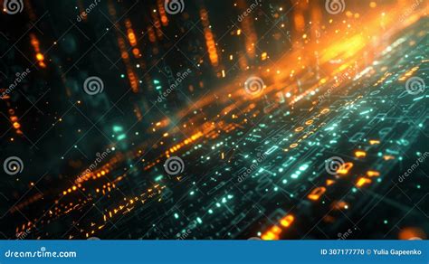 Abstract Shapes Hint At Cryptographic Algorithms Highlighting The Importance Of Encryption In