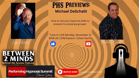 Phs 2025 Preview Michael Deschalit Youtube