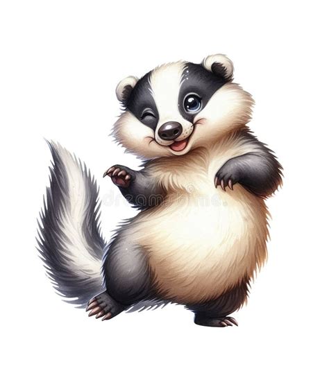 Dancing Badger Stock Illustrations 13 Dancing Badger Stock