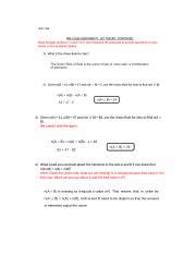 Pre Class Assignment Week Pdf Course Hero