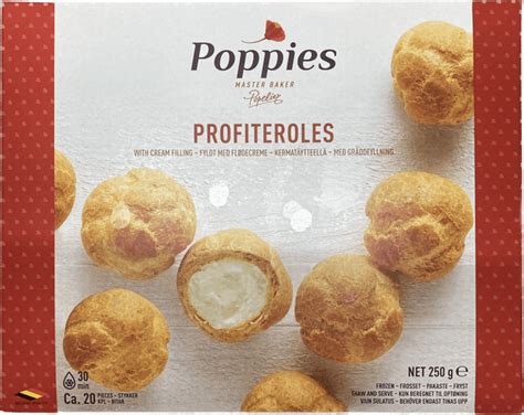 Poppies Profiteroles 20 Stk
