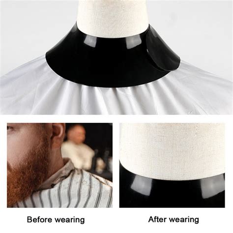 Badu Bg Фризьорски бръснар Боядисване Шал Подложка за рамо Домашен салон Охрана Подстригваща яка