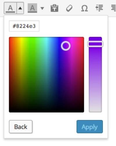 Advanced Image Options And Text Color Picker For Wordpress 3 9 Web Training Wheels