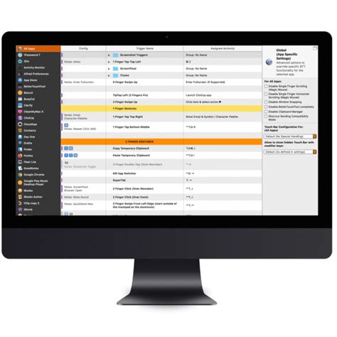 50 sample bettertouchtool actions mac automation tips