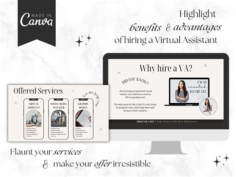 virtual assistant portfolio template virtual assistant portfolio