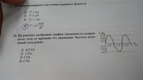 на рисунке изображен график зависимости координаты тела от времени его