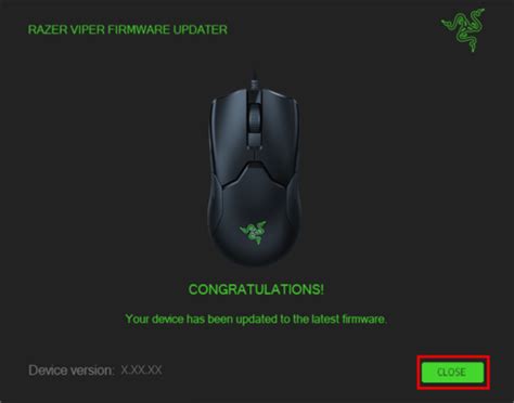 Razer Viper Firmware Updater RZ01 02550