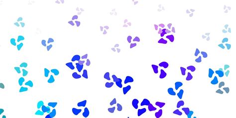 Light Blue Red Vector Background With Random Forms 11094101 Vector Art At Vecteezy