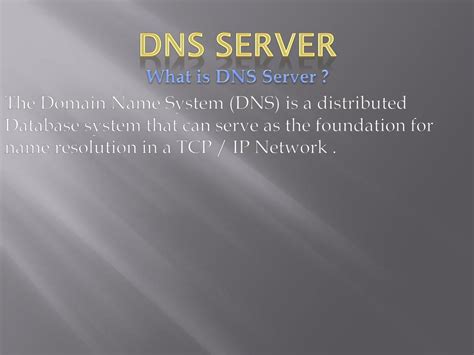 PPT DNS Suffix PowerPoint Presentation Free Download ID 4876865