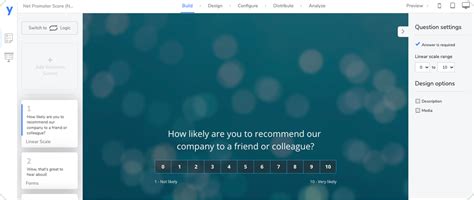 Linear Scale Extended Configuration Youengage