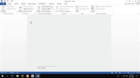 How To Add Footnotes In Word 2007 Pagvid