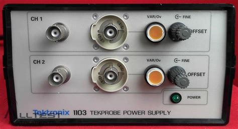 1103 Tektronix Tekprobe Power Supply Powers Tektronix Tekprobe Alltest Instruments