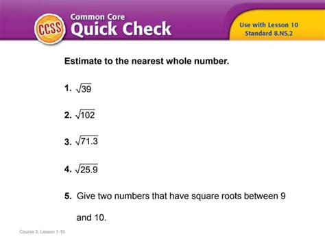 7 Lesson 4 1 Terminating And Repeating Decimals Pptx