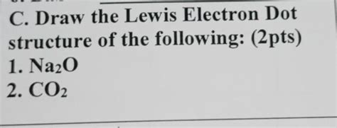 Na2o Lewis Structure