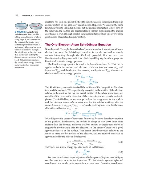 H Atom Schrodinger Equation Chemistry Bzu Studocu