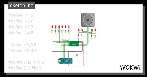 StepperController Wokwi ESP STM Arduino Simulator