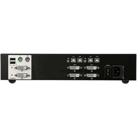 Aten 2 Port Usb Dvi Dual Display Secure Kvm Switch Pss Pp V3 0