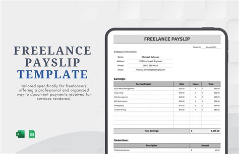 Editable Payslip Templates In Excel To Download