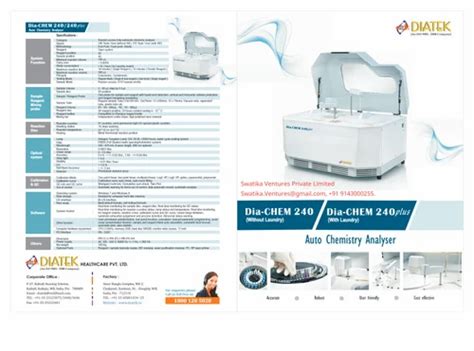 Fully Automated Biochemistry Analyzer At ₹ 650000 Number Biochemistry Analyzers In Madurai