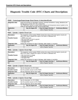 Diagnostic Trouble Code (DTC) Charts and Descriptions | PDF