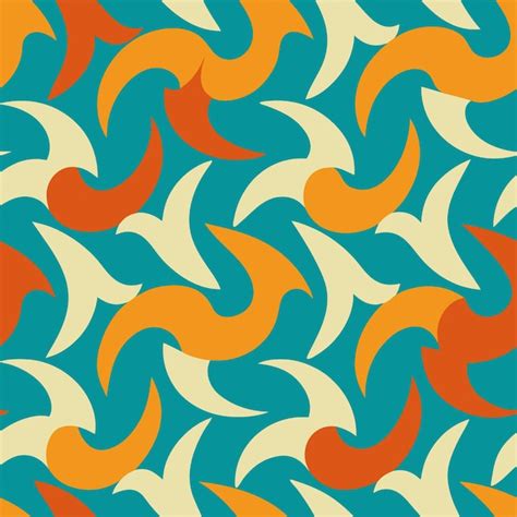 Premium Vector Contemporary Abstract Texture Seamless Pattern Vector