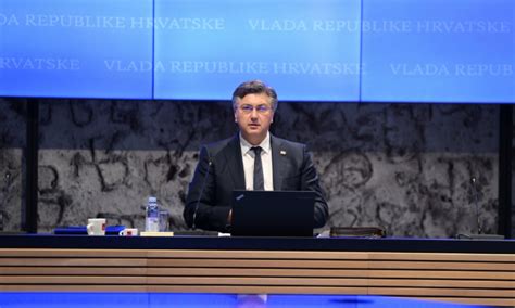 Croatian Prime Minister Andrej Plenkovi Backs Ukrainian President Zelensky After Clash With