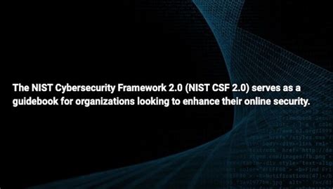 Nist Framework 2 0 Updates Api Security Guidance Bhuvaneswari Krishnan Posted On The Topic