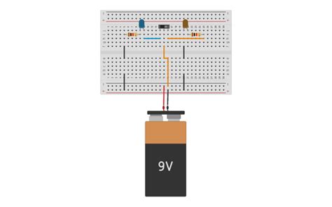 Circuit Design Ecs200 Simple Circuit Tinkercad