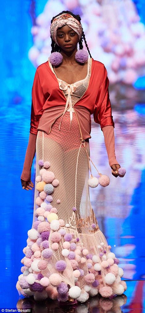 Future Fashion Bizarre Outfits At Perth Fashion Festival Daily Mail Online