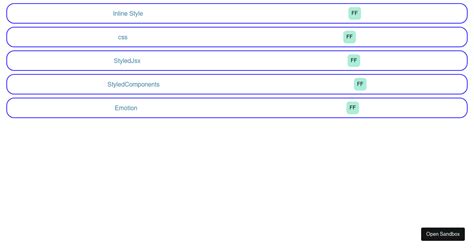 React Codesandbox