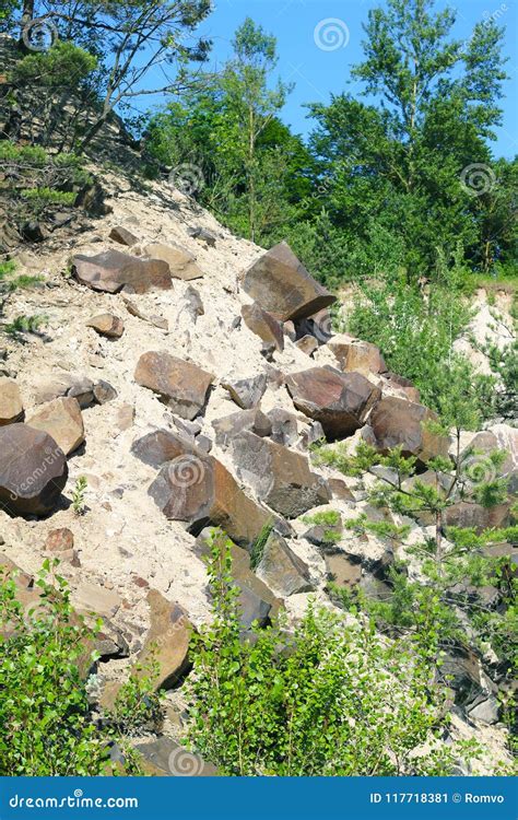Basalt Stones And Tree Stock Image Image Of Destination 117718381