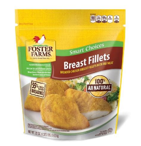 Foster Farms Chicken Breast Fillets 22 Oz Kroger