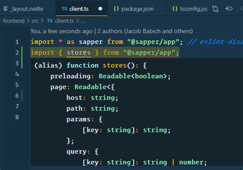 Types From Typings Folder Arent Getting Loaded In Svelte Scriptslangtypescript But
